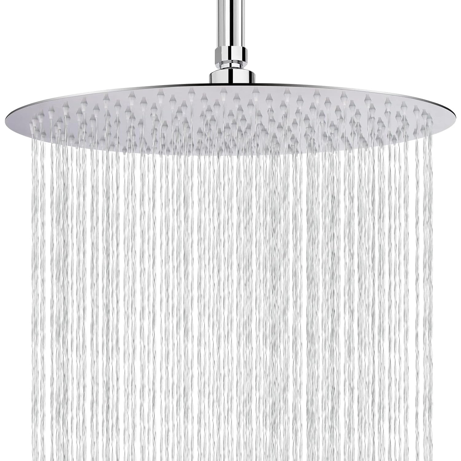 Rain Shower Head, Ultra-Thin Design-Pressure Boosting, Awesome Some ...
