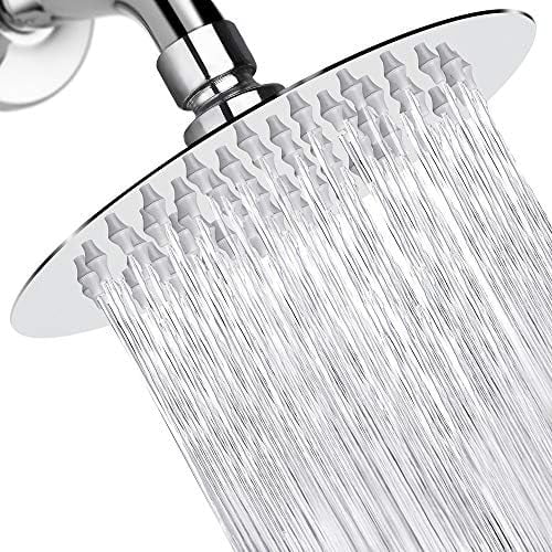Rain Shower Head, Ultra-Thin Design-Pressure Boosting, Awesome Some ...