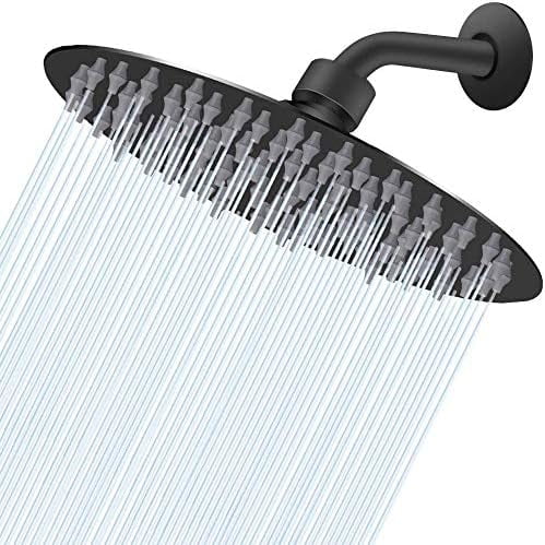 Rain Shower Head, Ultra-Thin Design-Pressure Boosting, Awesome Some ...