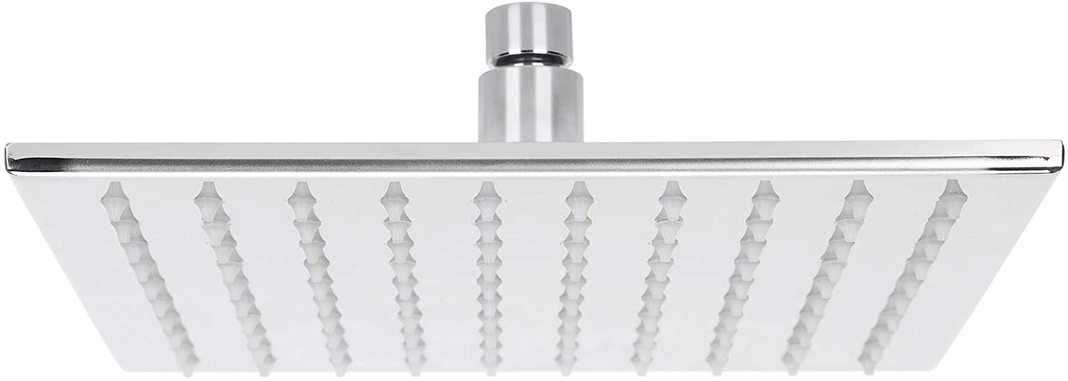 Rain Shower head, G1/2 Thread LED Rainfall Shower Head Mirror Surface ...