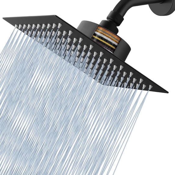 Rain Shower with Filtered - High Large Rainfall Shower Heads Made of ...