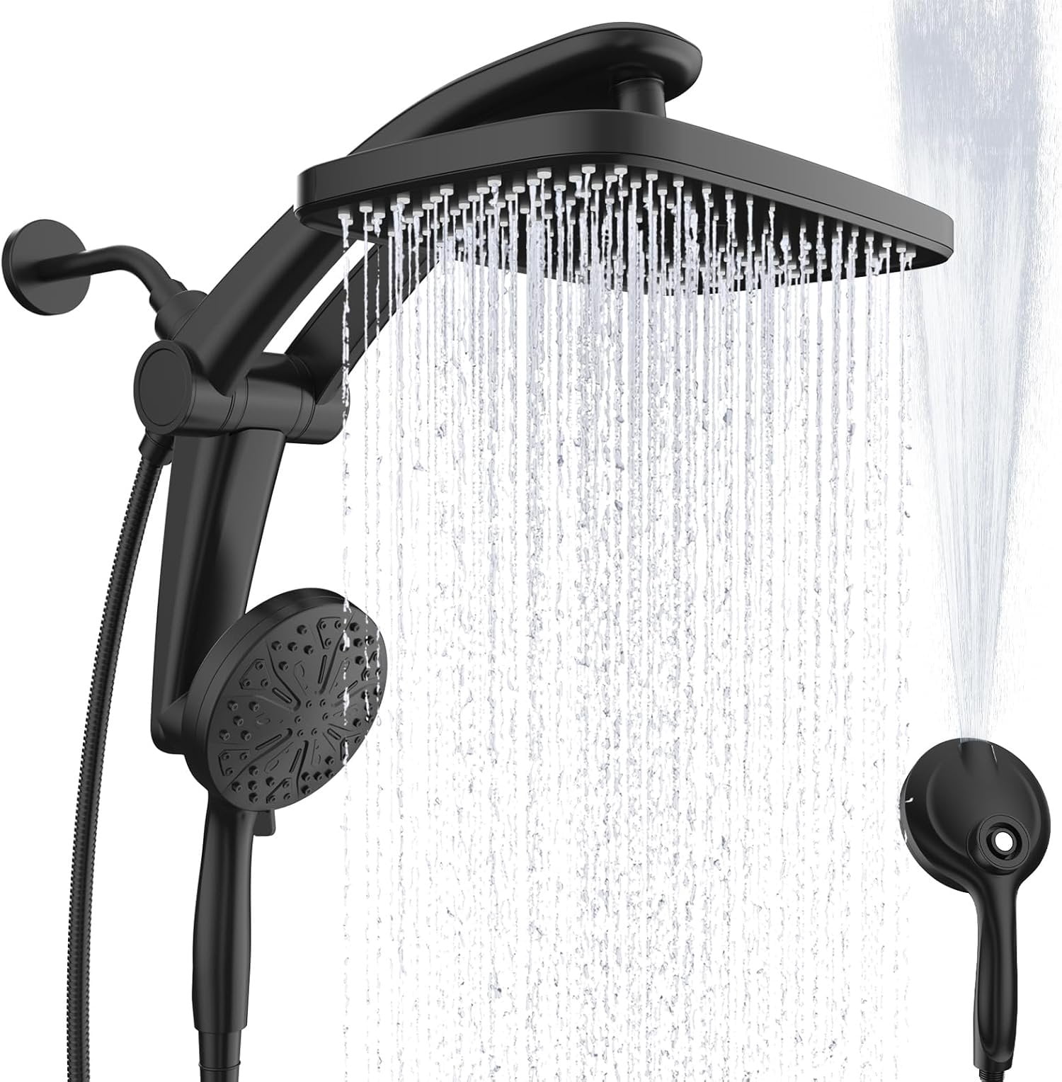 Rain Shower with Handheld High rainfall Shower Heads with Handheld ...