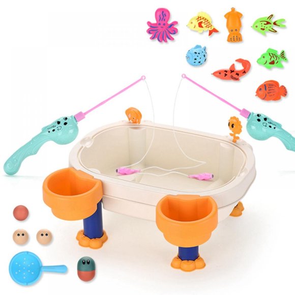 Rain Showers Splash Pond Water Table