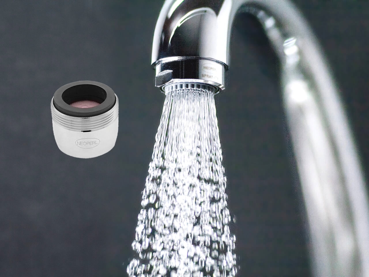 Rain Spray Shower Faucet Aerator ITR Spray Water Saving Standard Size ...