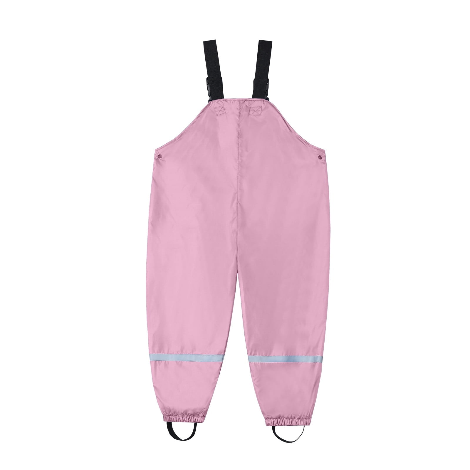 Kids Waterproof Pants Solid Proof Rain overalls Fashion Rian Pants for Little Boys Girls 6-7 ...