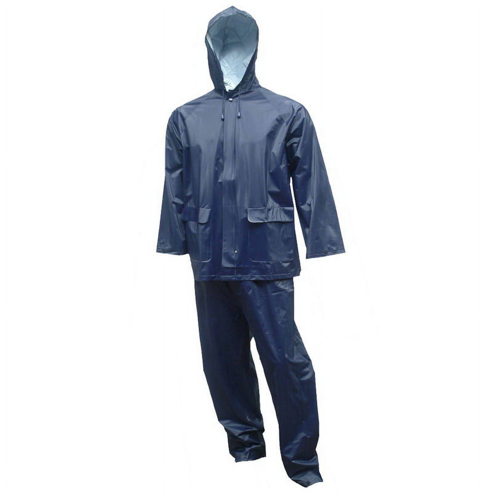 Rain Suit, Navy, Large, 2 Pc., , S62211.LG - Walmart.com