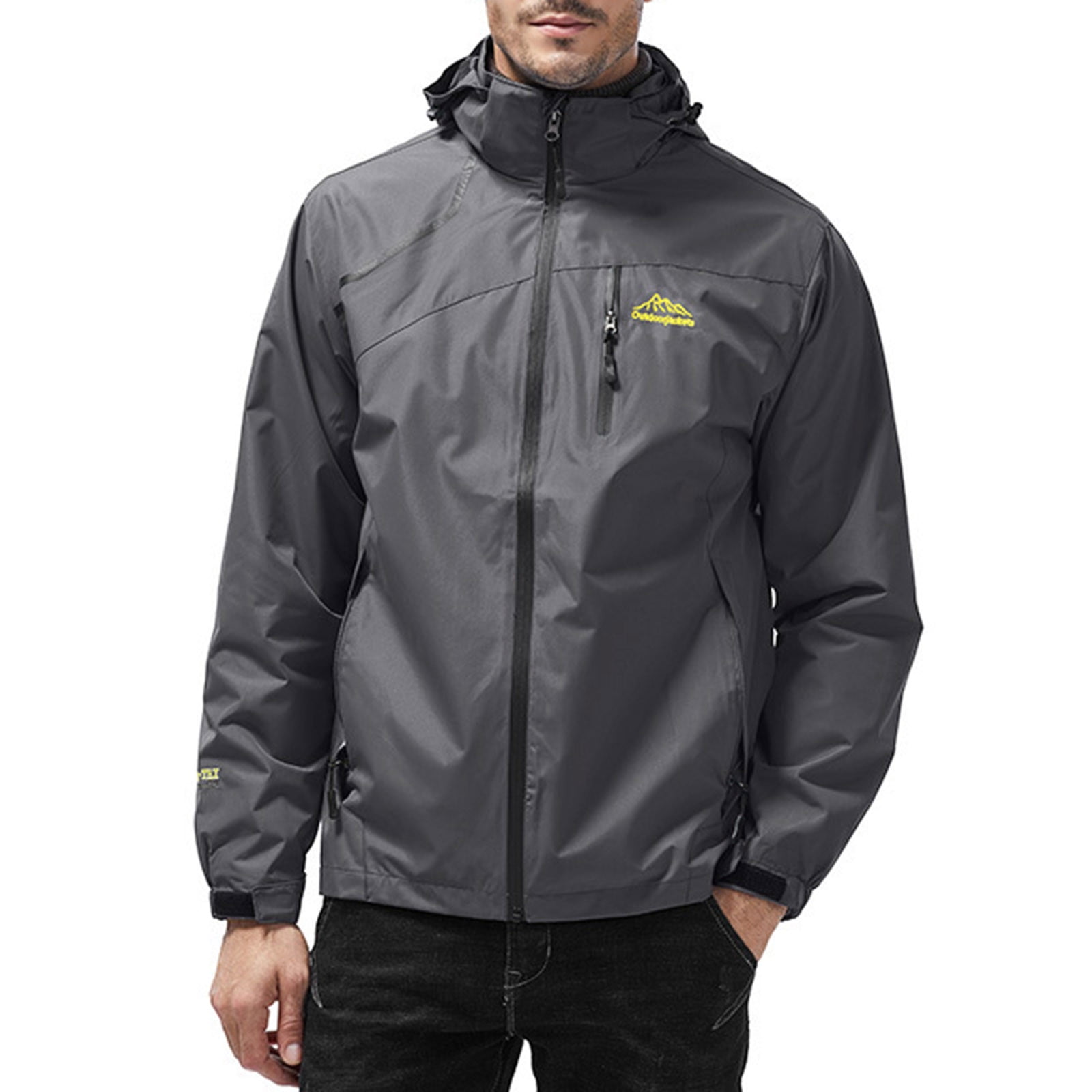 Rain Suits Long Rain Jackets for Women Waterproof Lightweight Full Zip ...