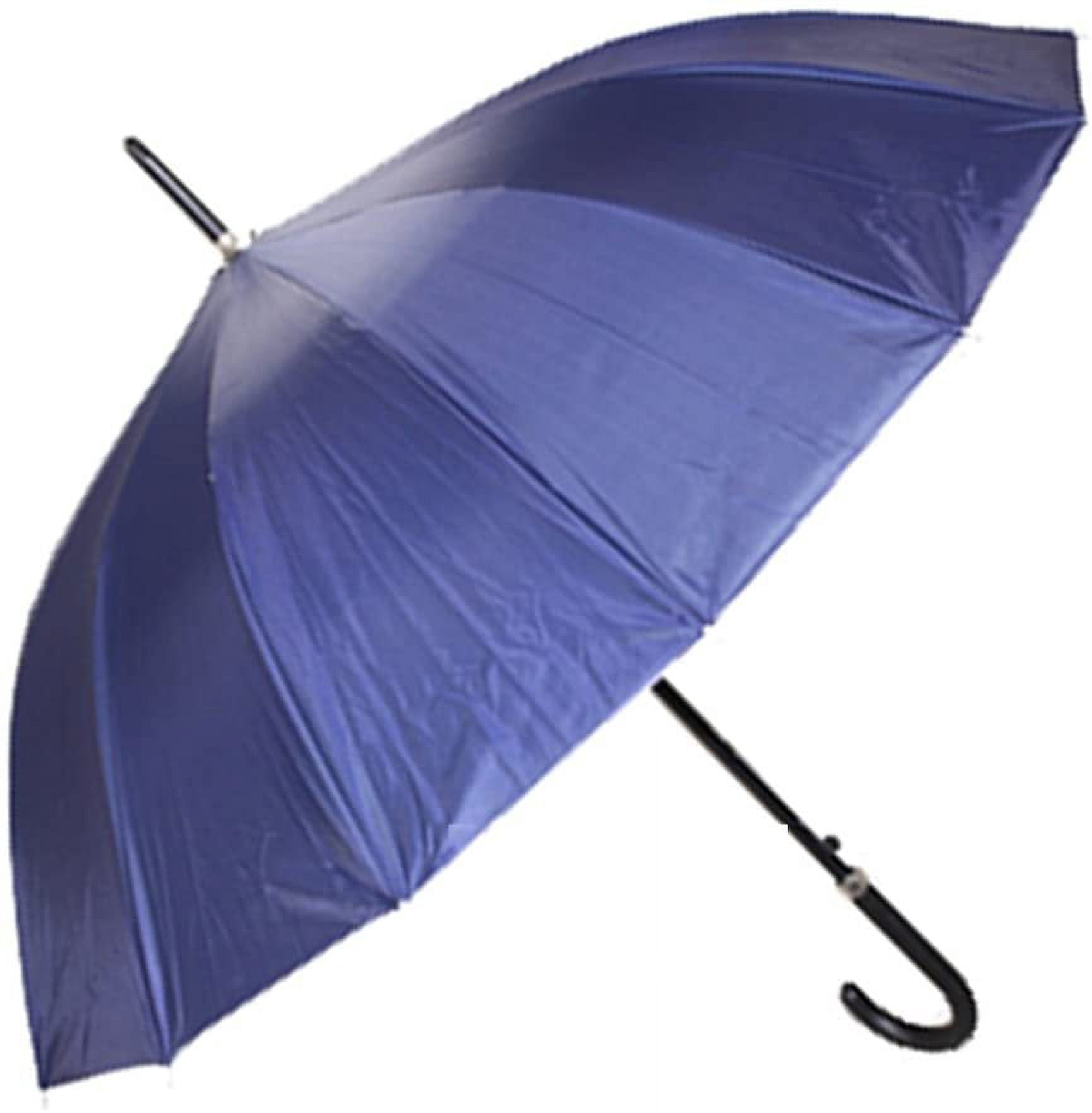 Rain Sun UV Protection Umbrella Large Full Size 42 Inches Canopy ...