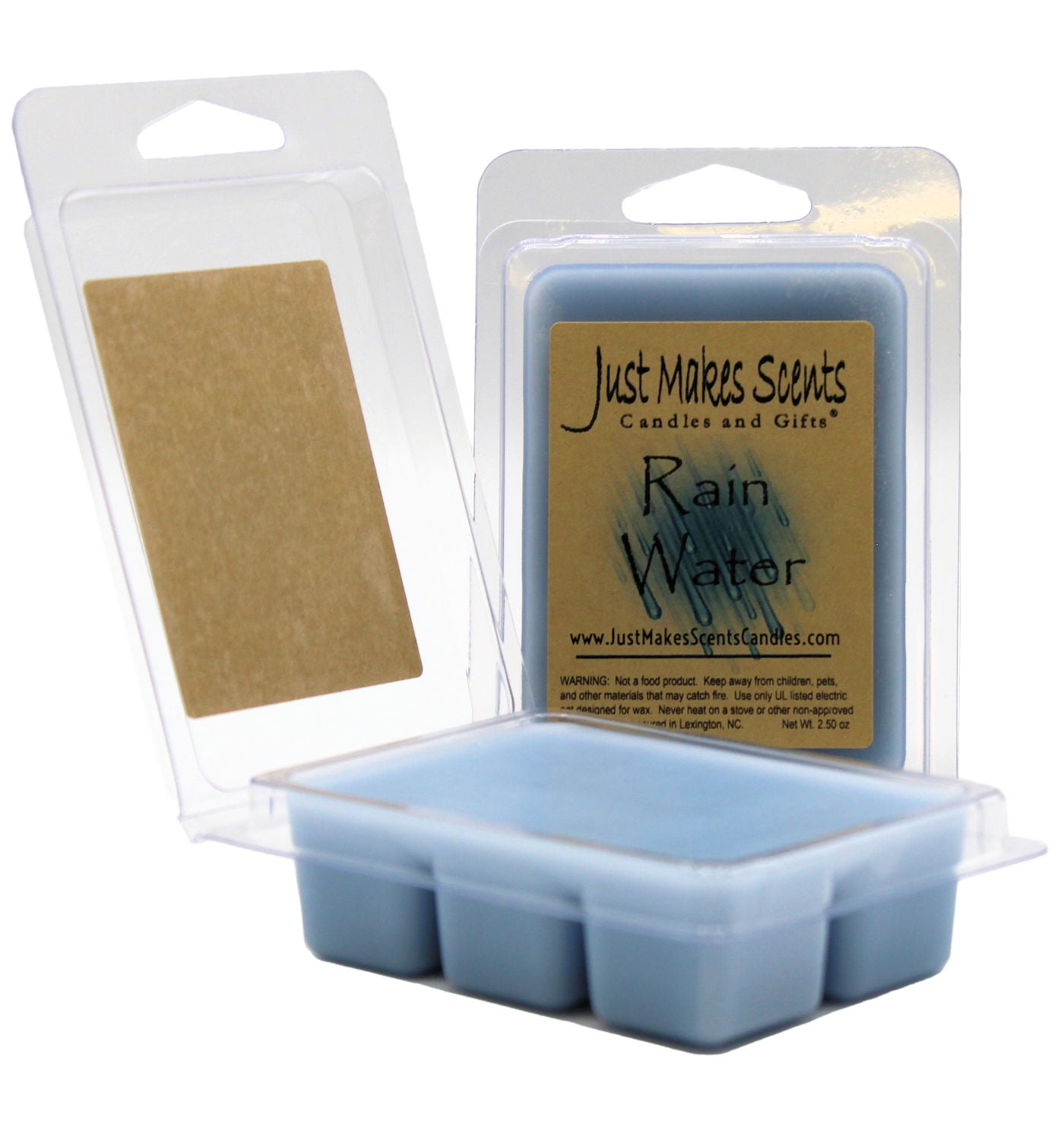 Rain Water 2- Pack Wax Melts -Just Makes Scents Candles & Gifts - Walmart.com
