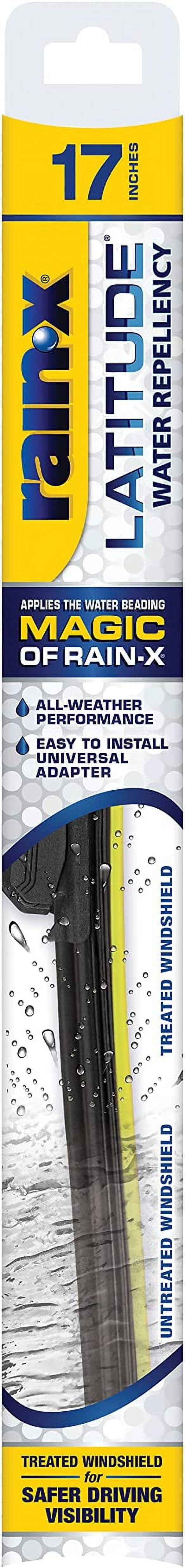 Rain-X Latitude 2-IN-1 17" Wiper Blade with Water Repellency for ...