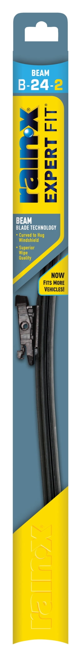 Rain-X Expert Fit Beam Windshield Wiper Blade, 24" B24 - 2 - 840016-2 ...