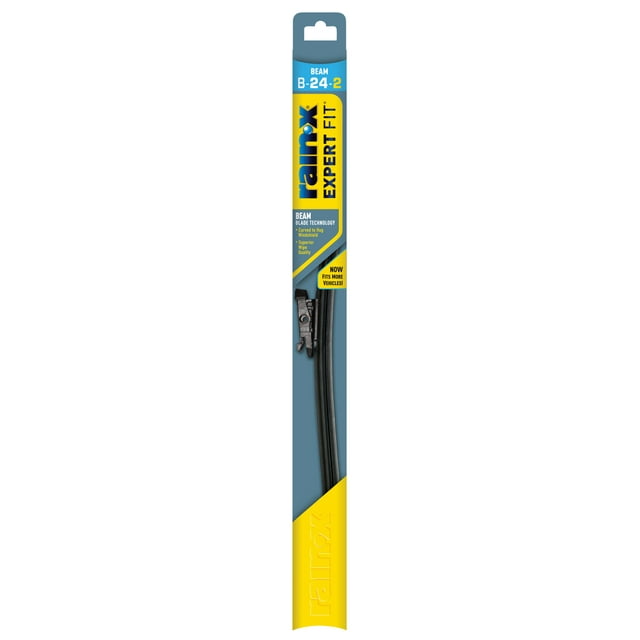 Rain-X Expert Fit Beam Windshield Wiper Blade, 24" B24 - 2 - 840016-2 - Walmart.com
