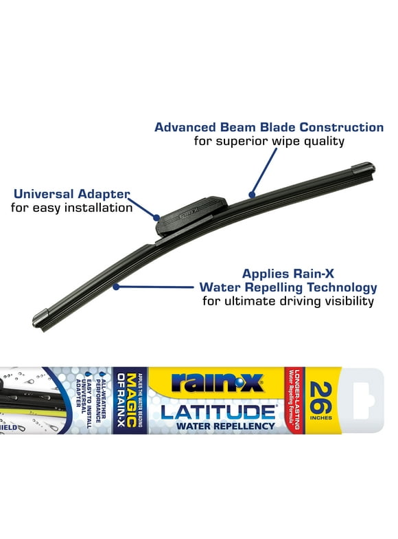 Rain-X Latitude Wiper Blades in Rain-X Wiper Blades - Walmart.com