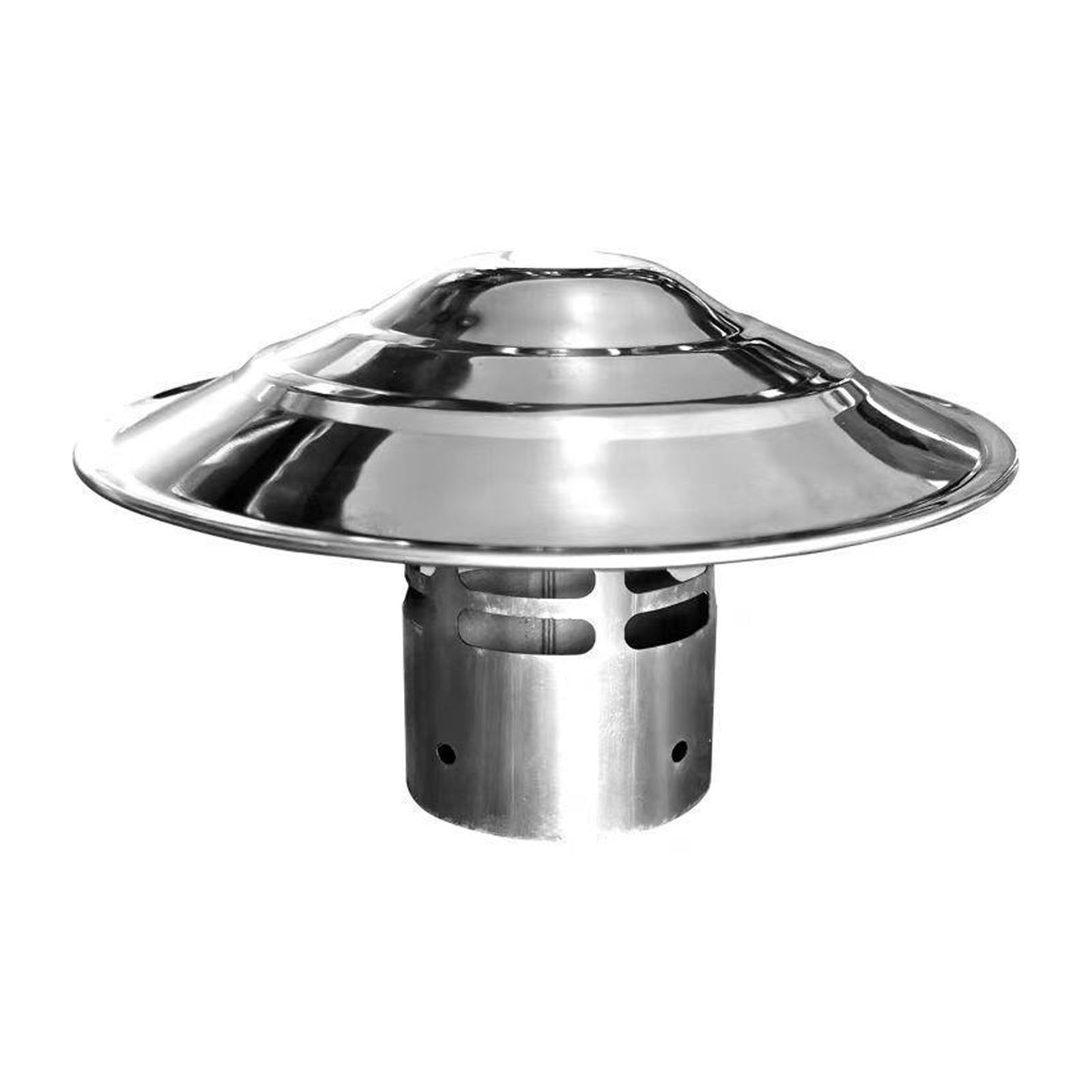 Rain cap made of stainless steel, chimney cover against rain and wind ...