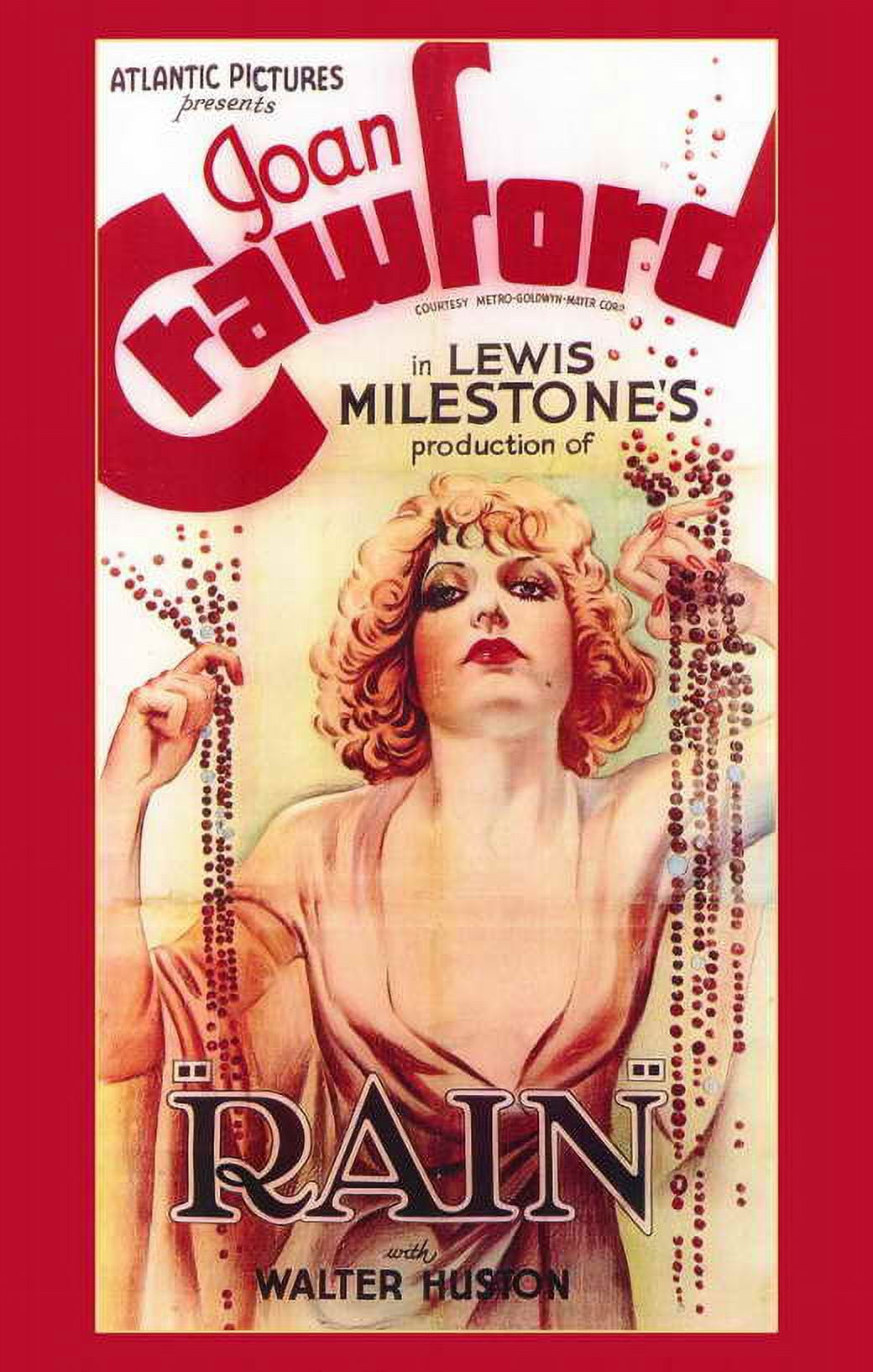 Rain - movie POSTER (Style A) (11" x 17") (1932) - Walmart.com