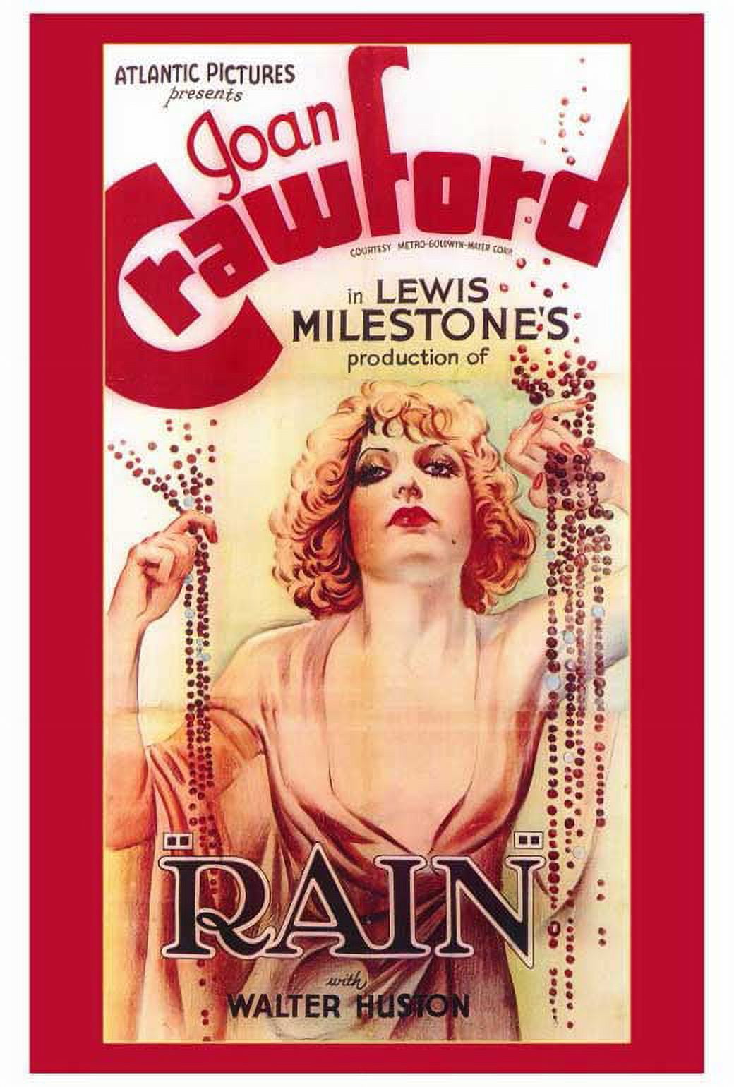 Rain - movie POSTER (Style A) (27" x 40") (1932) - Walmart.com