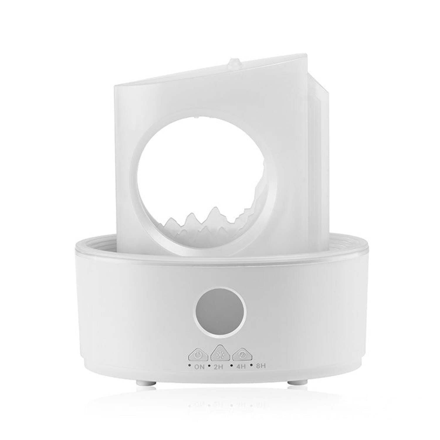 RainMist Waterfall Fragrance Essential Oil Diffuser – LED Mood Light ...