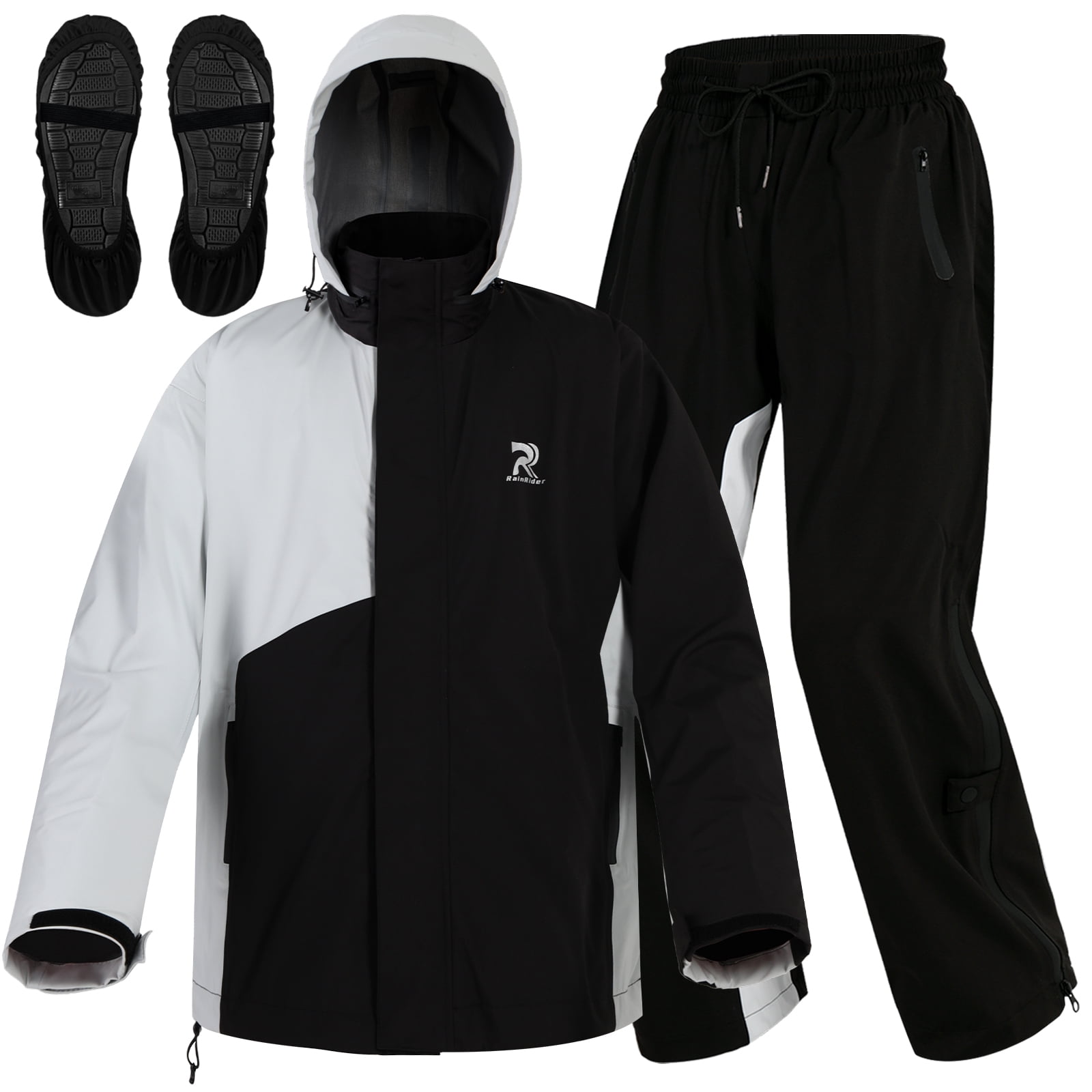 RainRider Motorcycle Rain Suit for Men Women Waterproof Rain Gear ...