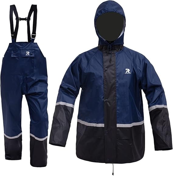 RainRider Rain Suits for Men Waterproof Breathable Lightweight Rain ...