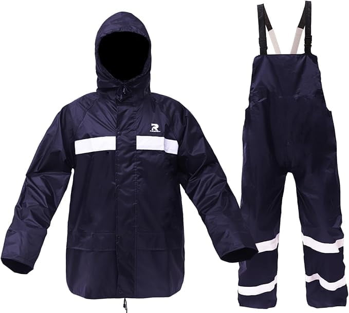 RainRider Rain Suits for Men Women Waterproof Fishing Rain Jacket Bib ...