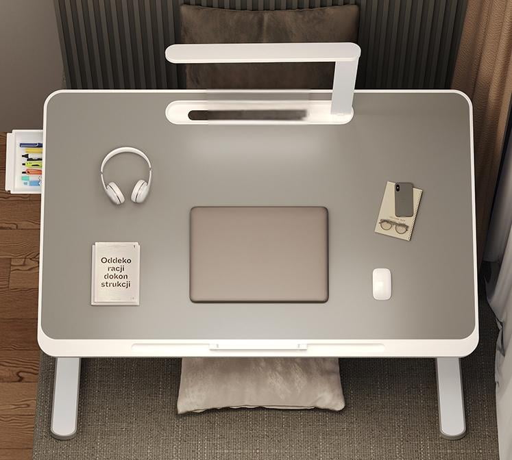 Rainbean Lap Desk, 24.01" x 16.37", Portable Lightweight Laptop Tray ...