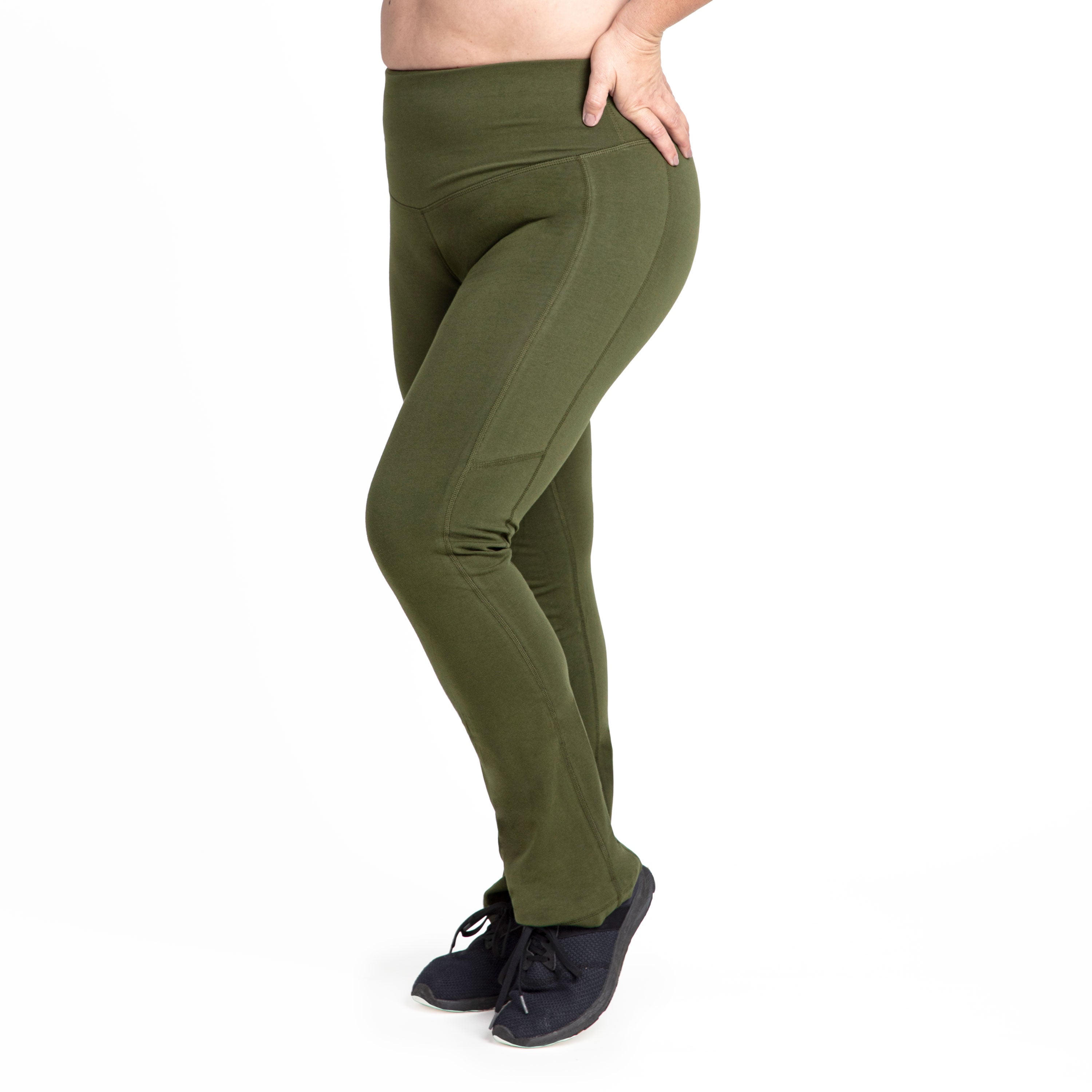 Rainbeau Curves Basic Compression Bootcut Pant - Walmart.com