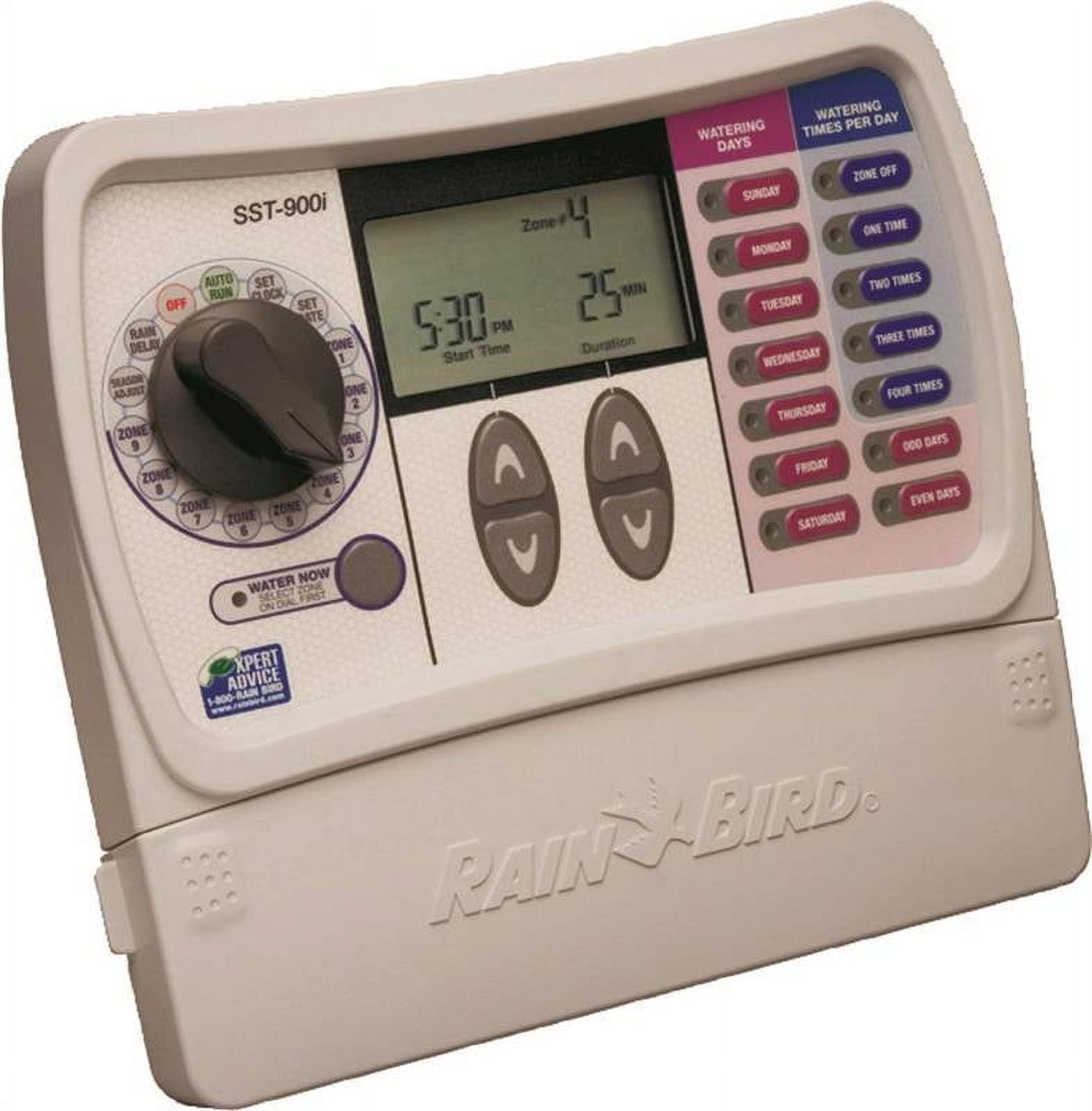 Rainbird SST-600I 6 Valve Timer - Walmart.com