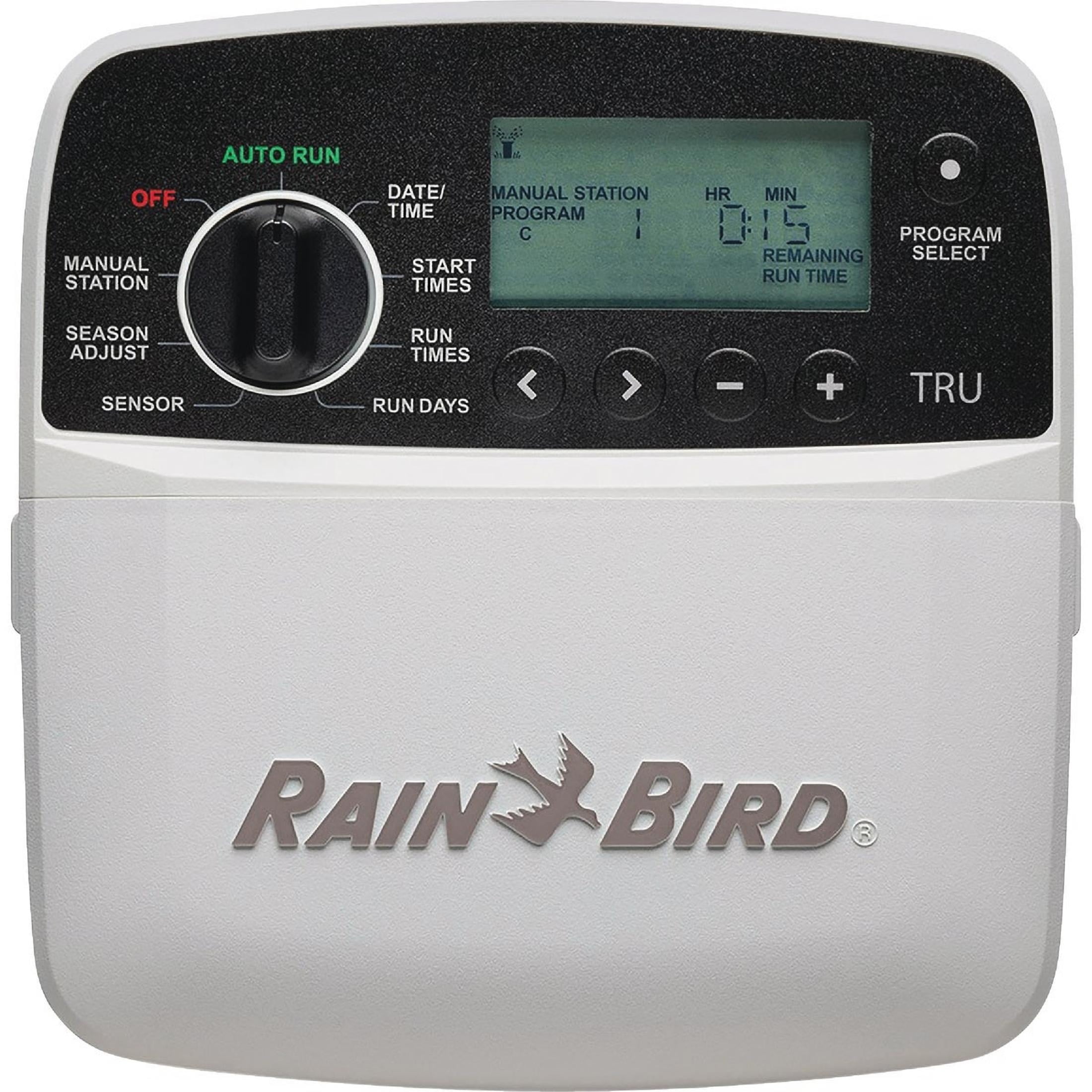Rain Bird Indoor Mounted Water Irrigation System, 6-Zone Automatic ...
