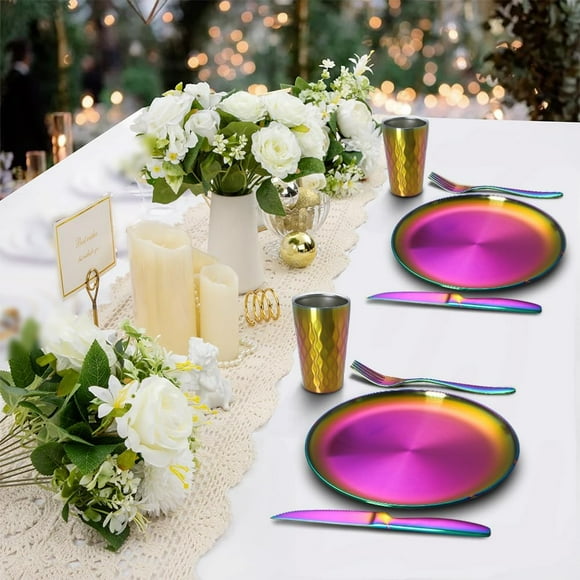 Stainless Steel Dinnerware Sets for Home Dining Comfort and Style