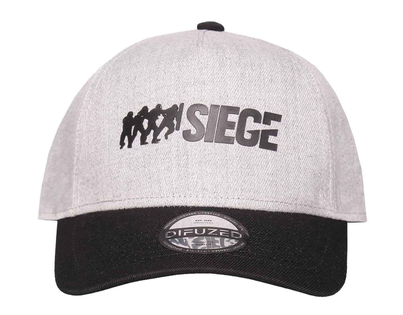 Rainbow 6-Siege Baseball Cap Logo new Official Grey Strapback - Walmart.com
