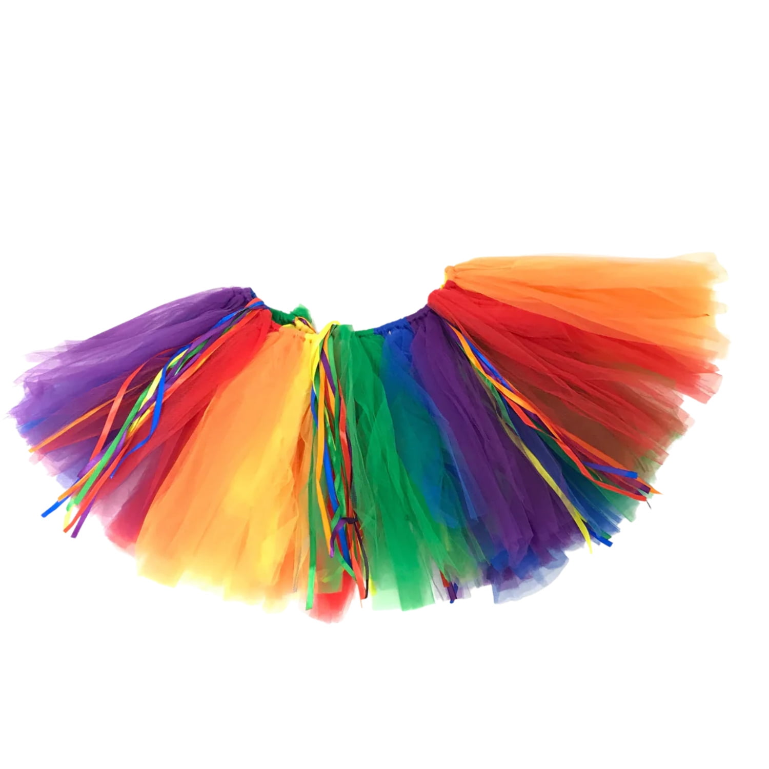 Rainbow 90 Panel Tutu (Each) - Walmart.com