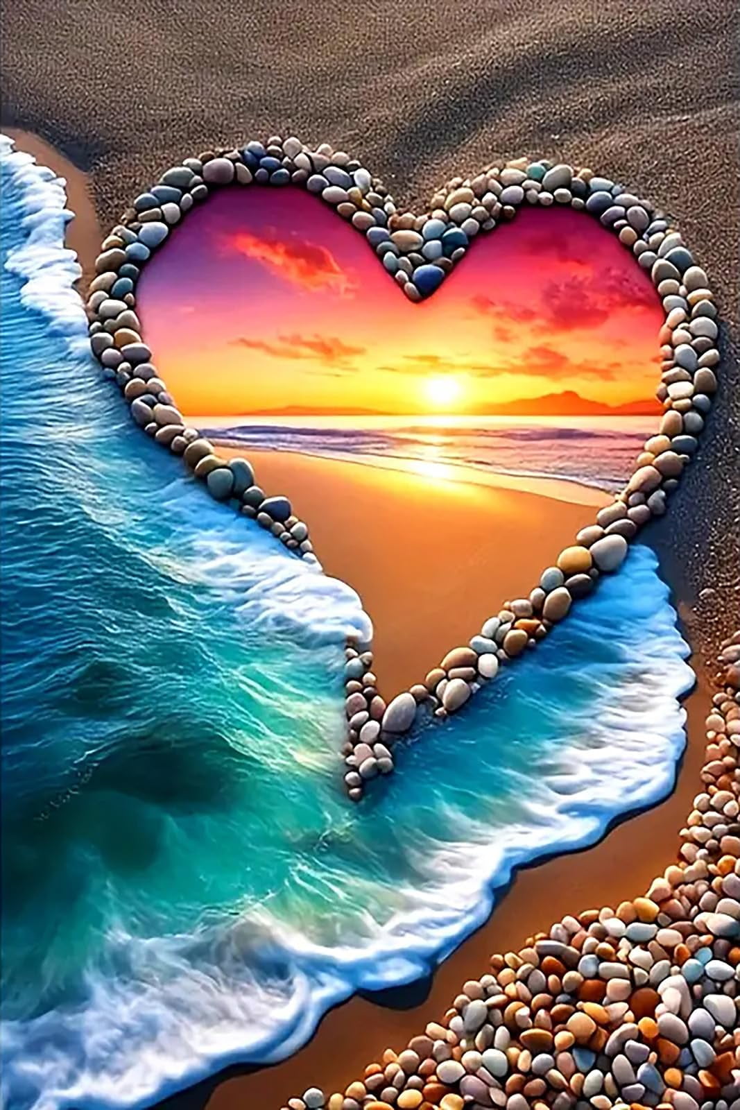 Rainbow Angel 5D Diamond Painting Kits for Adults Beginners,DIY Diamond ...