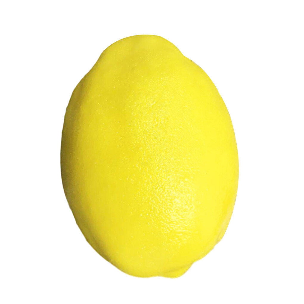 Rainbow Artificial Lemon Foam Decorative Fruit Decoration Atmospheres ...