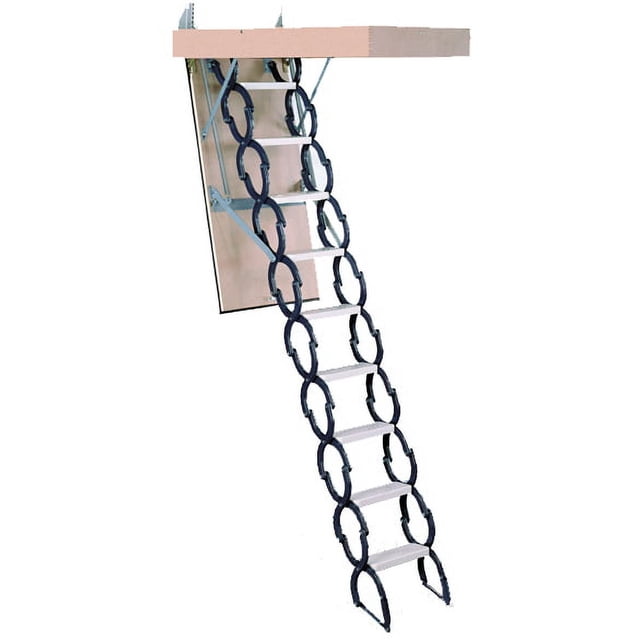 Rainbow Attic Stair Star Telescoping Attic Ladder - Walmart.com