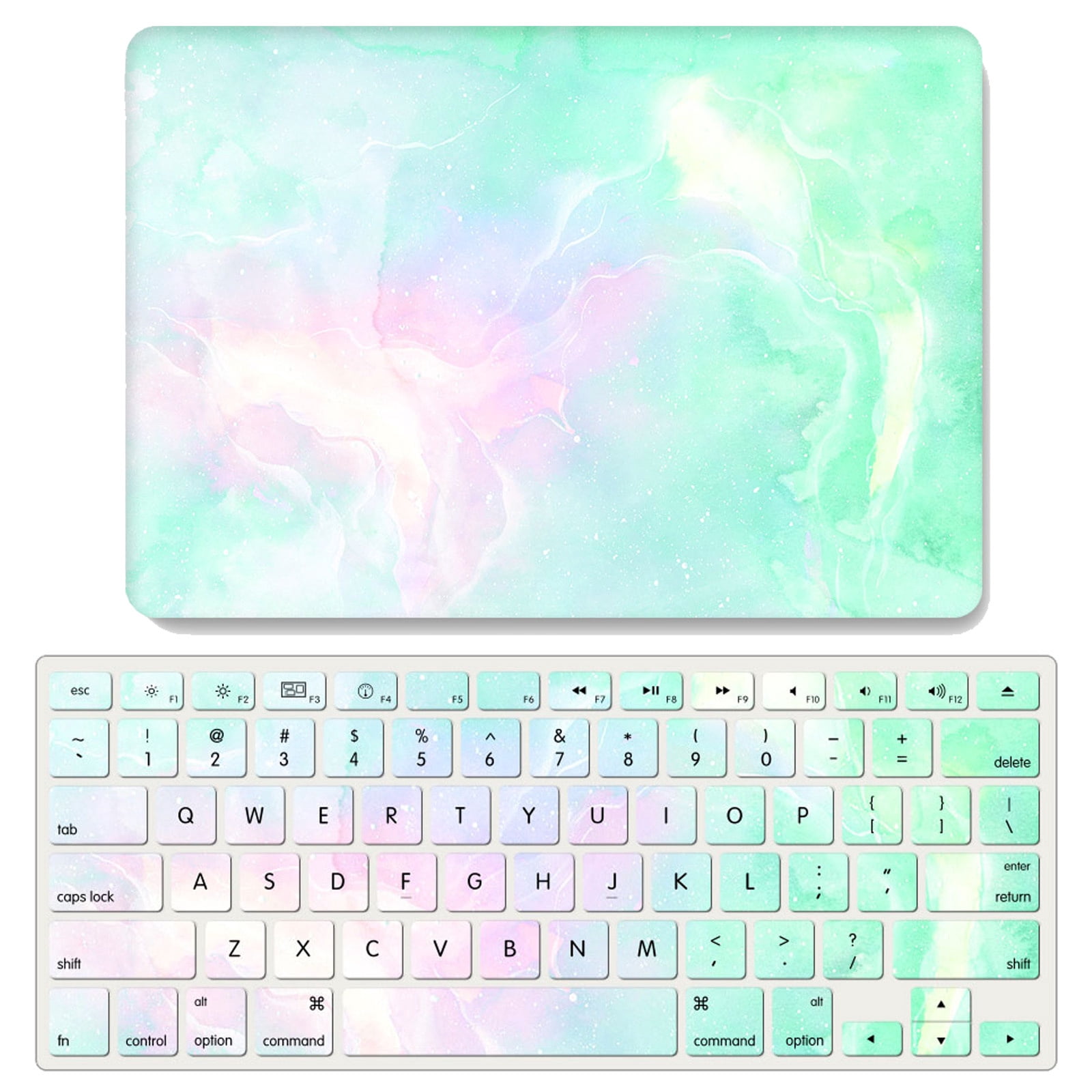 Rainbow Aurora Case for MacBook Pro (15-inch, 2016-2019, Models: A1707 ...