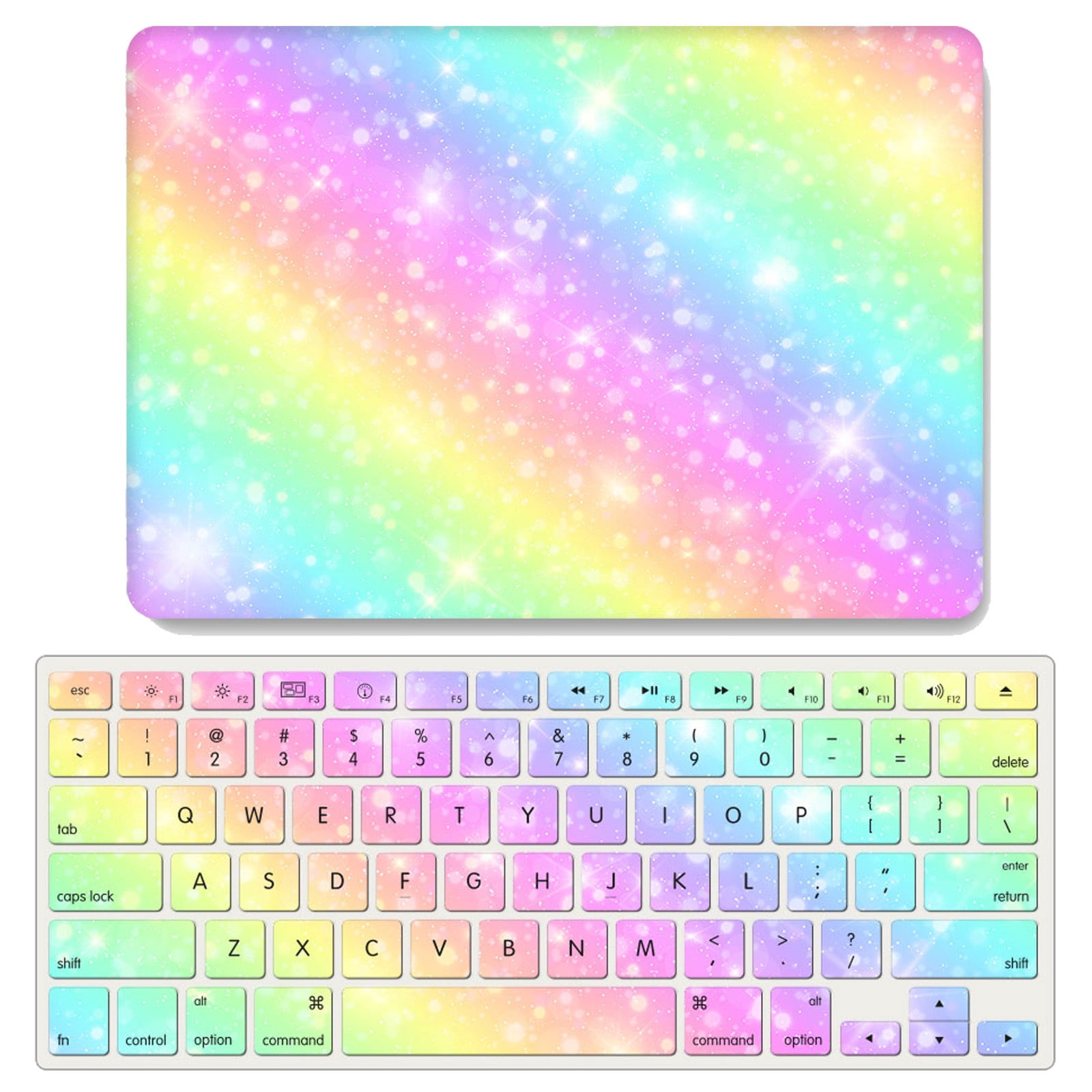Rainbow Aurora Case for MacBook Pro (16-inch with M1/M2 Models: A2485 ...