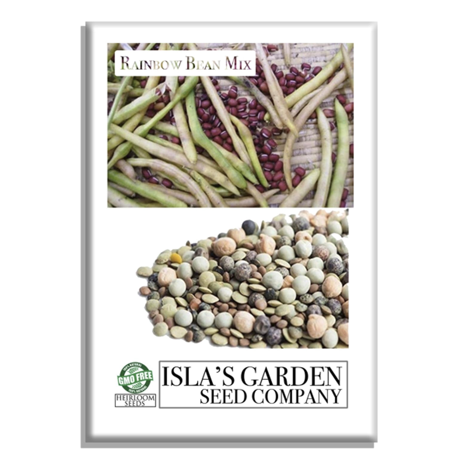 Rainbow Bean Mix TWE5 Sprouting Seeds, Adzuki, Garbanzo, Green Pea ...