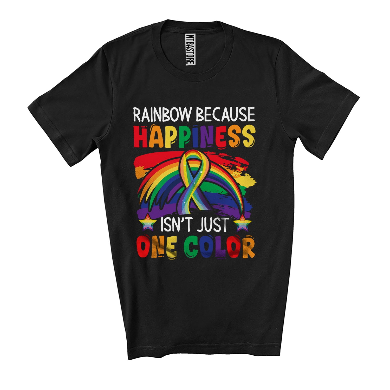 Rainbow Because Happiness Isn't Just A Color; Lovely LGBTQ Gay Pride ...