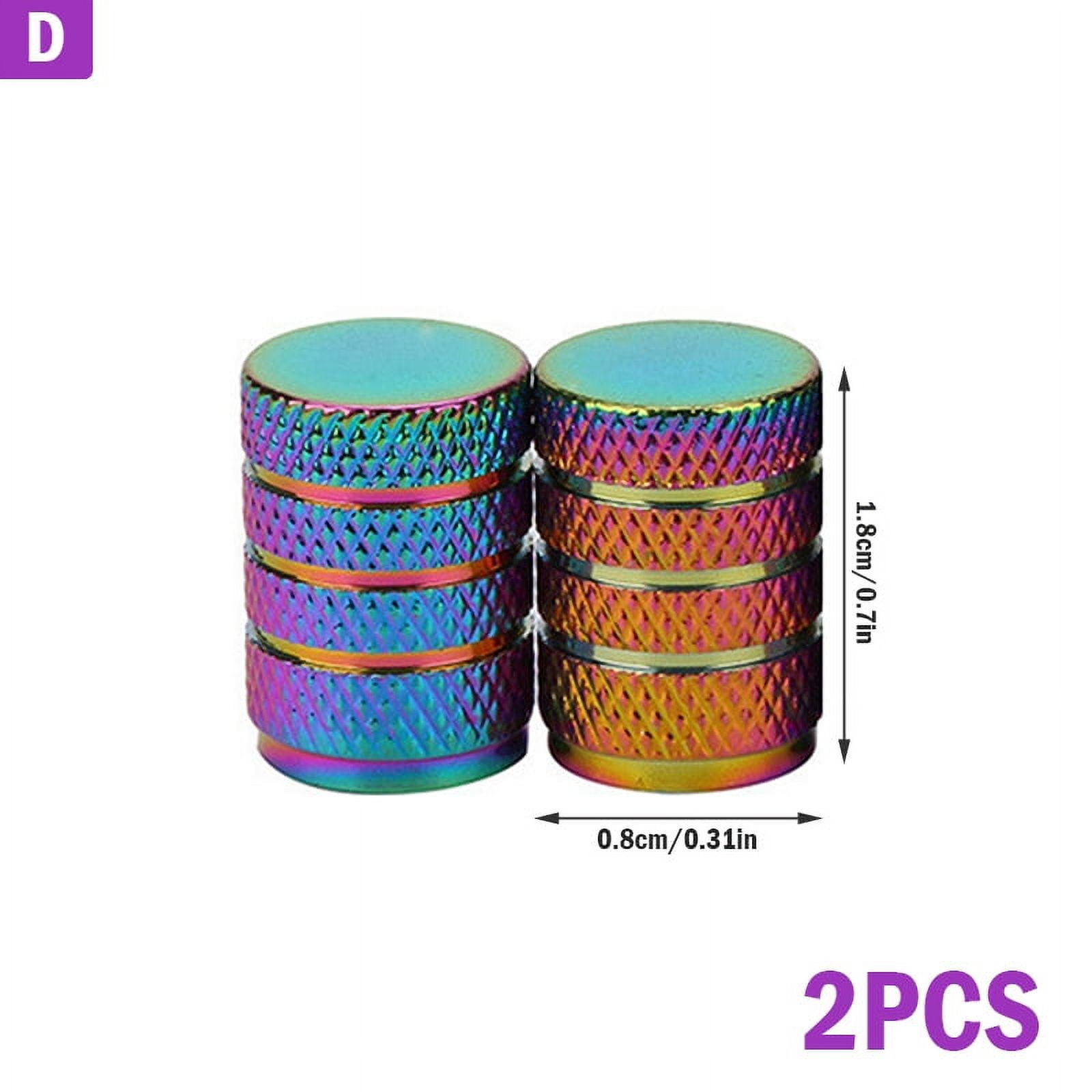 Rainbow Bike Presta valve cap MTB Wheel Rim Tyre Stem Air Valve Caps ...