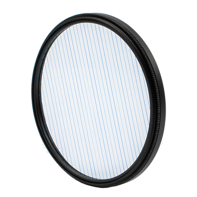 Rainbow/Blue Streaks Effect Filter - 77/82mm Circular Lens Flare Filter ...