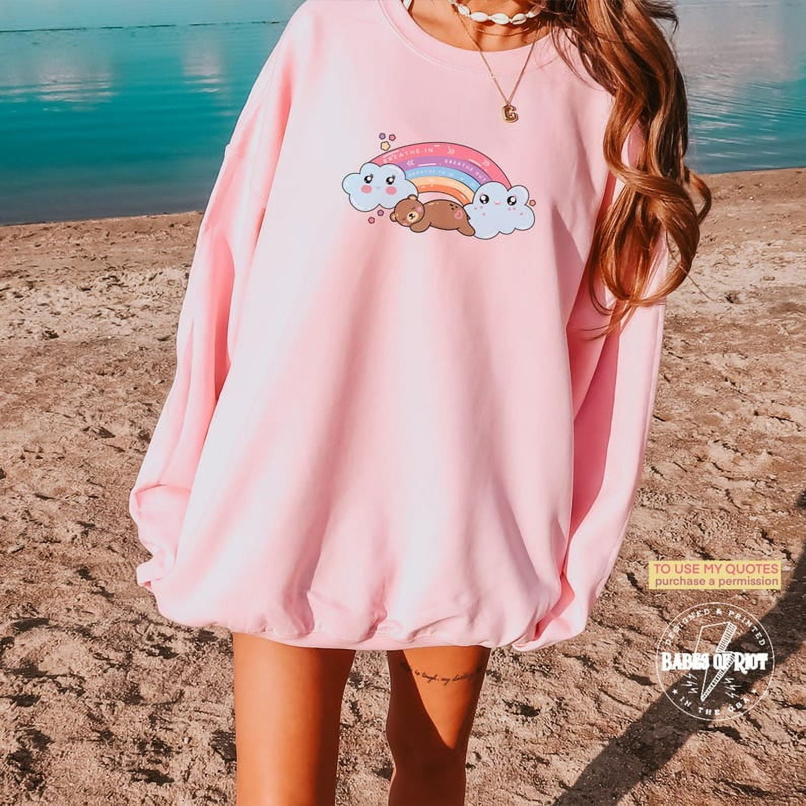 Rainbow Breathing Exercises cptsd Sweatshirt Hidden Disability Anger ...