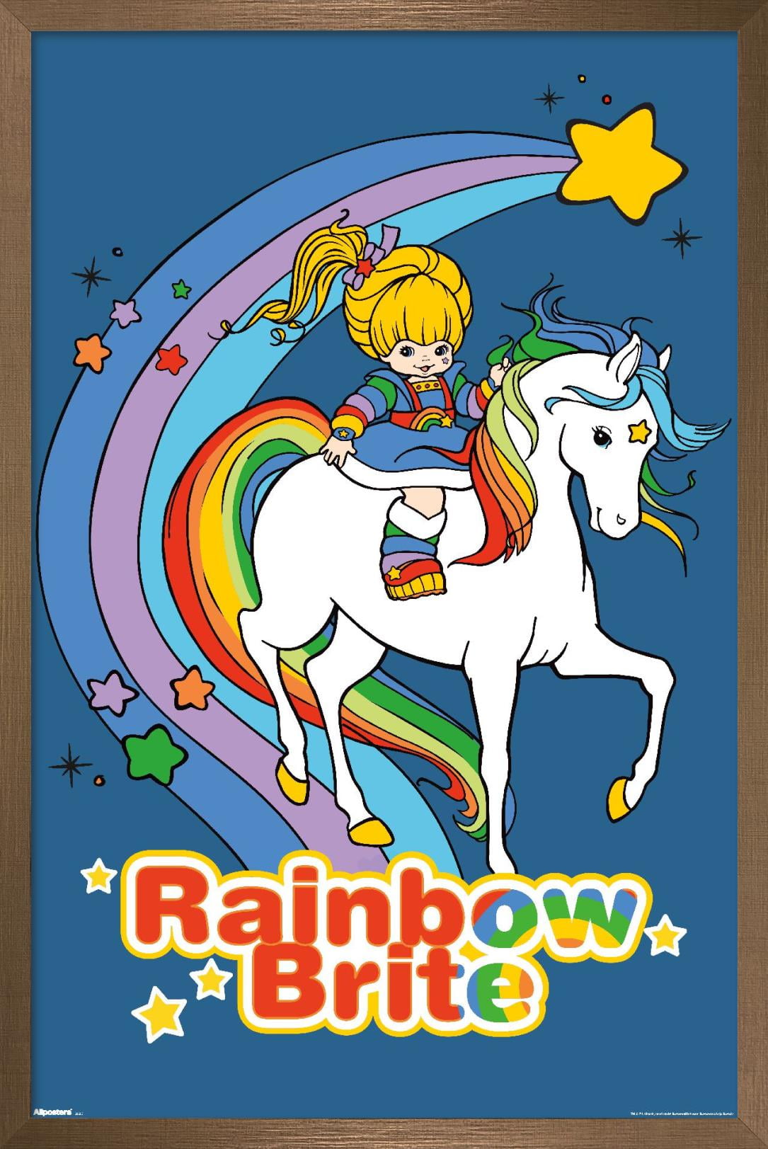 Rainbow Brite - Rainbow Bright & Starlite Wall Poster, 14.725" x 22.375 ...