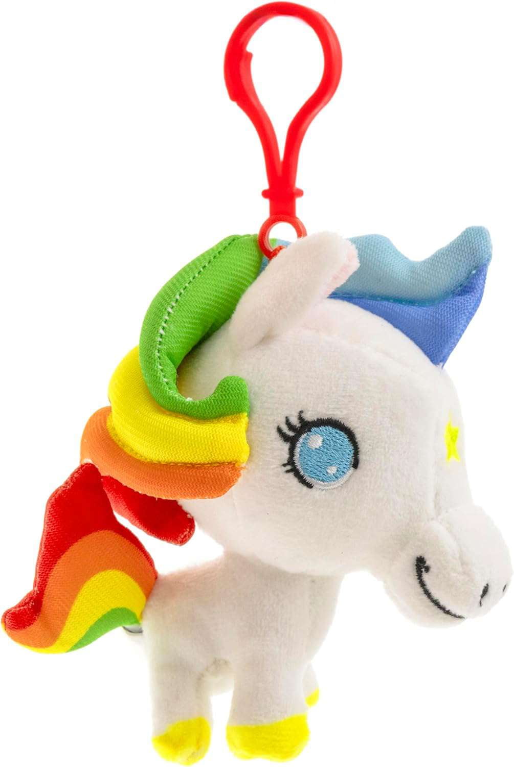 Rainbow Brite Starlite Plush Backpack Clip - Walmart.com
