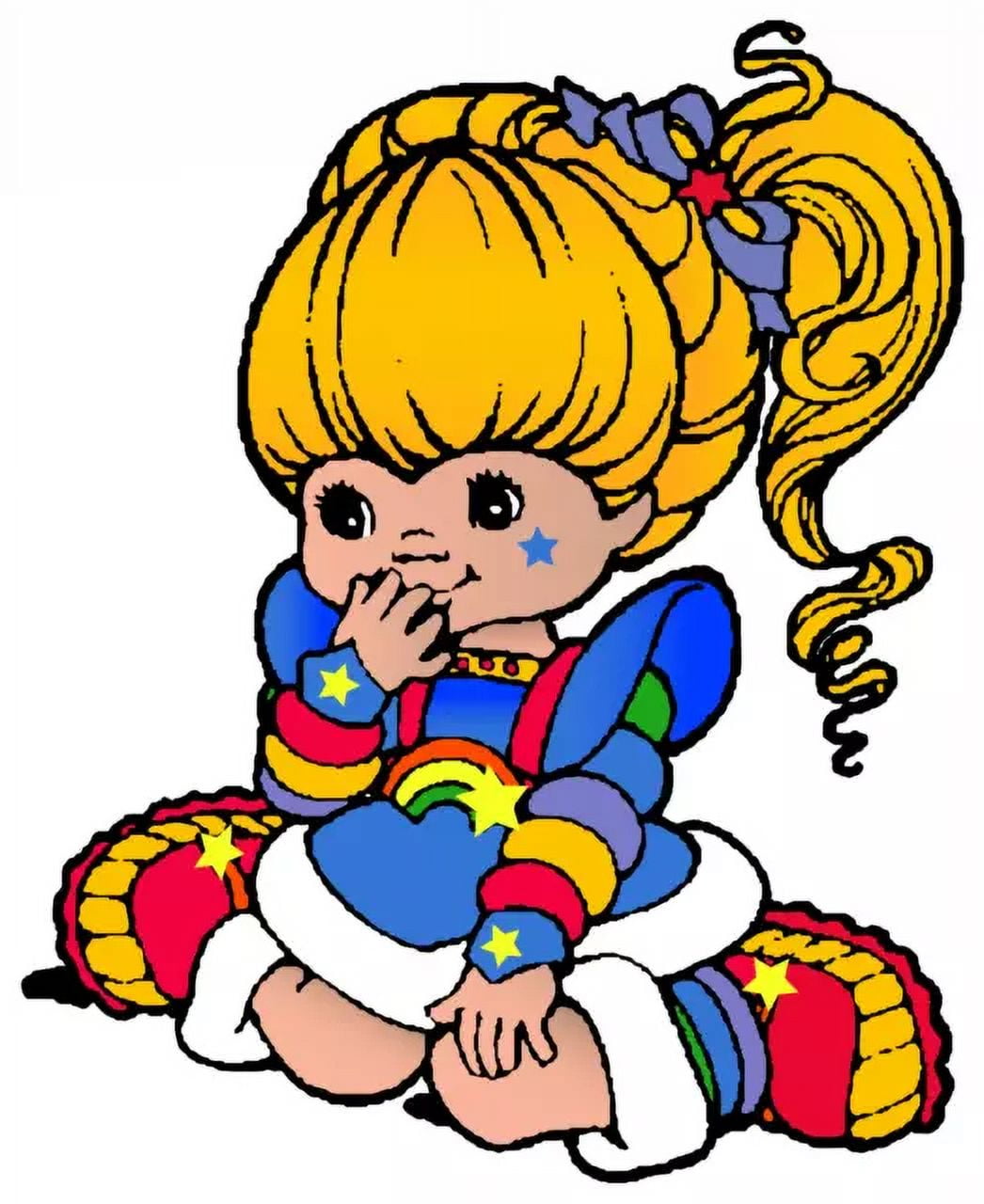 Rainbow Brite Sticker Phone Decal Water Bottle Stickers Car Decals ...