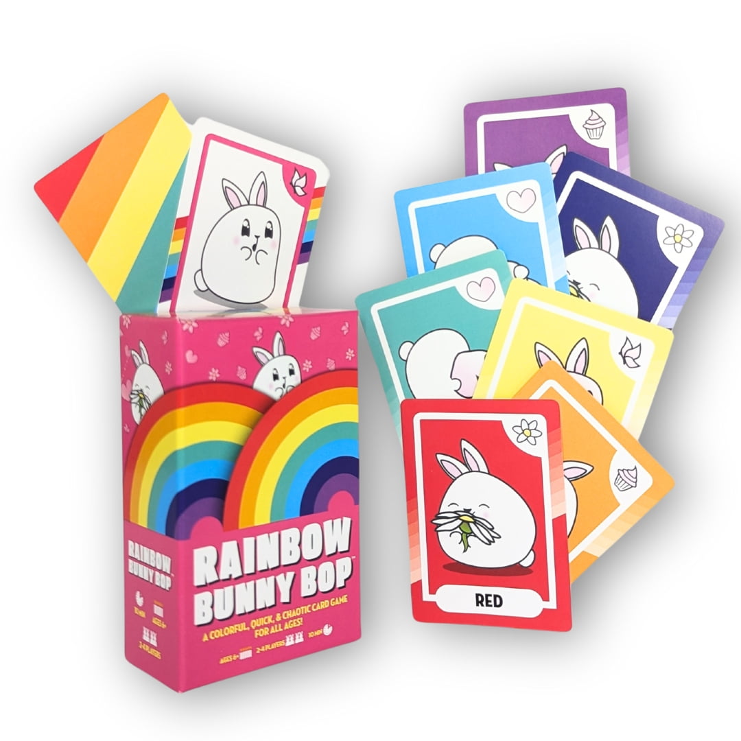 Rainbow Rabbits Games Bunny Bop Kids & Family Games - Walmart.com