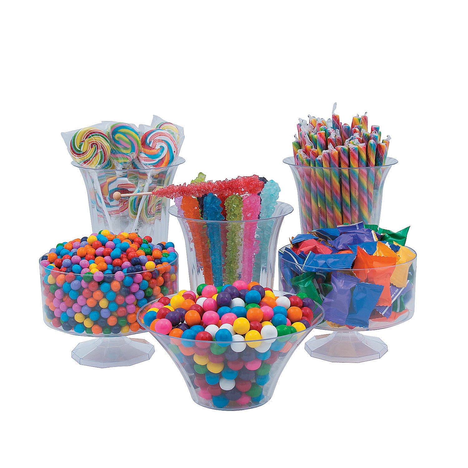 Rainbow Candy Buffet Assortment, Edibles, Wedding, 1 Pieces - Walmart.com