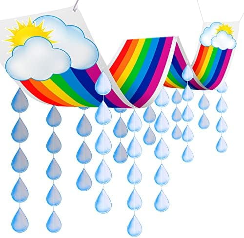 Rainbow Ceiling Decoration Hanging Rainbow Cloud Ceiling Decoration ...