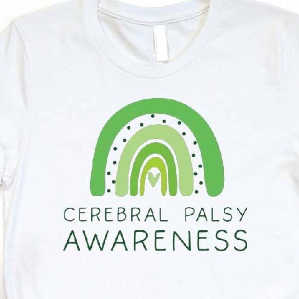 Rainbow Cerebral Palsy Awareness Shirt, Physical Therapy Gifts ...