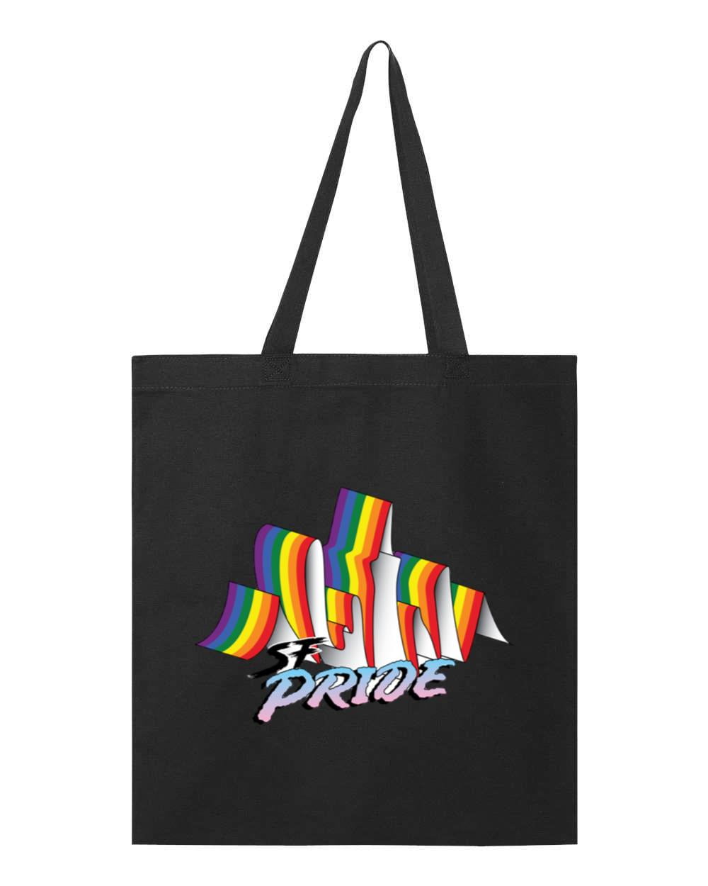 Rainbow City Tote Bag with San Francisco Pride and Unity Colors ...
