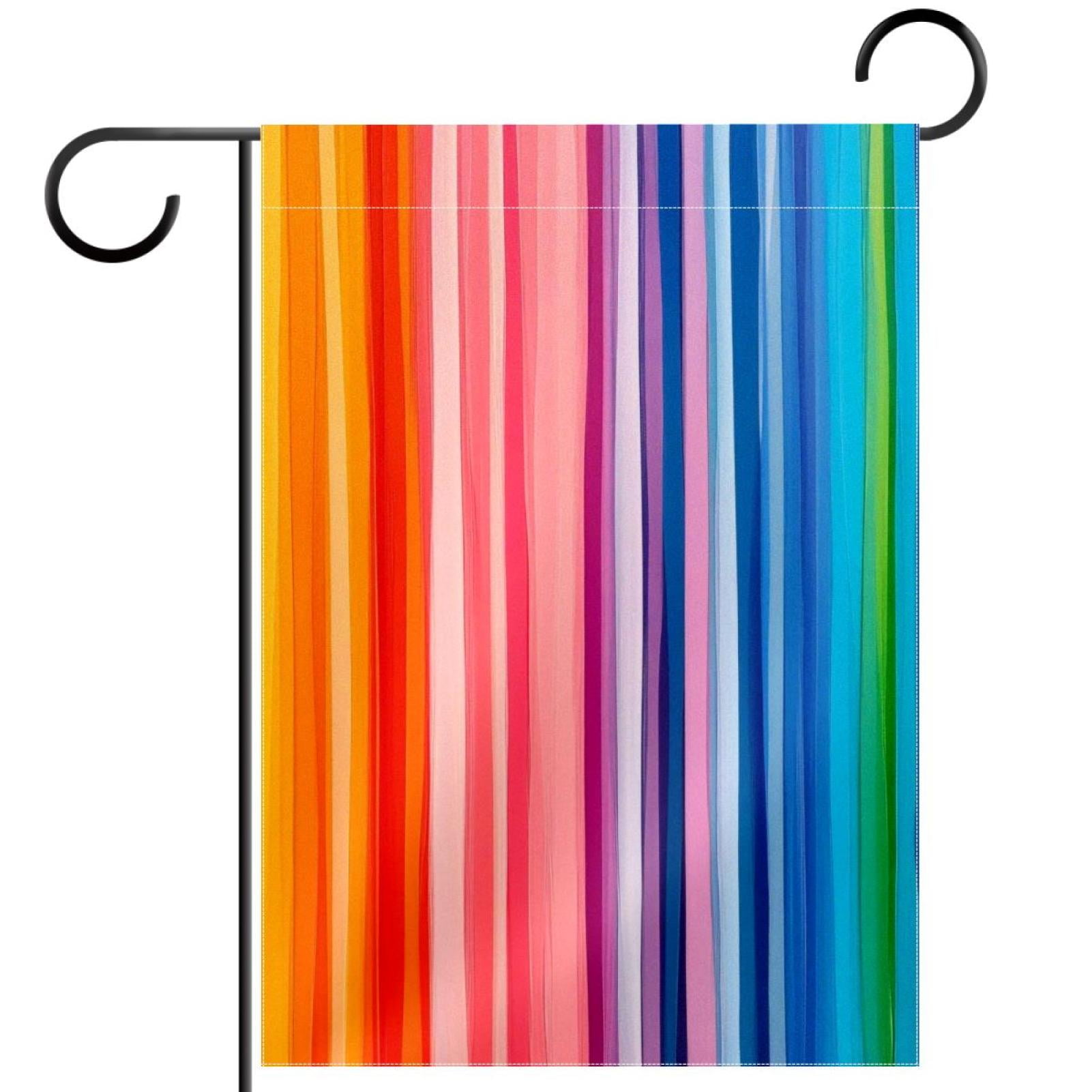 Rainbow Color Pinstripes - Walmart.com